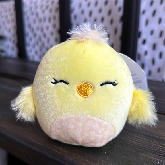Kellytoy | Toys | Copy Aimee Squishmallow Yellow Chick Floral Belly ...